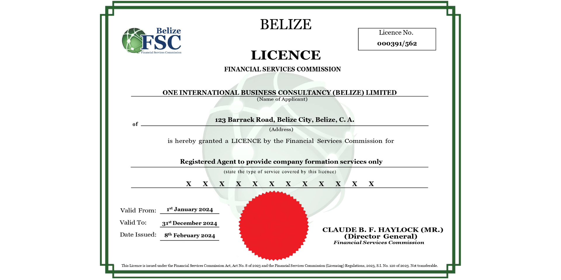 One International Business Consultancy (Belize) Limited - Owning ...
